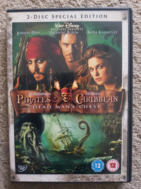 PIRATES OF THE Caribbean Dead Mans Chest 2 Disc Special Edition Dvd ...