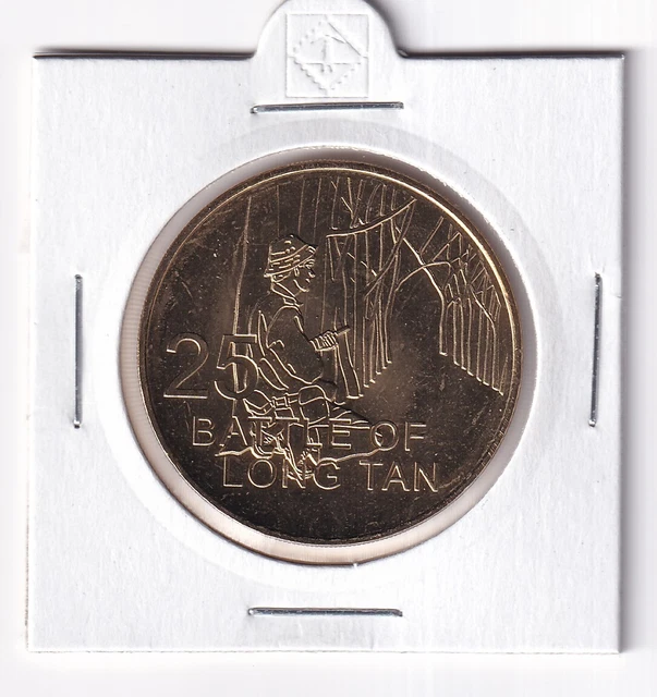 AUSTRALIAN: 2016 25 Cent 100 Years Of Anzac Battle Of Long Tan Coin ...