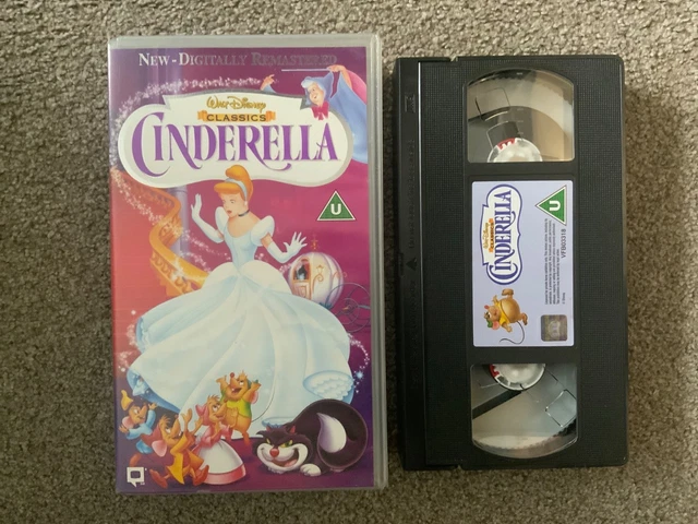 DISNEY CINDERELLA VHS £5.72 - PicClick UK