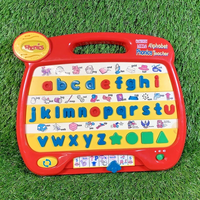 VINTAGE VTECH LITTLE Smart Alphabet Phonics Teacher Toy Educational ...