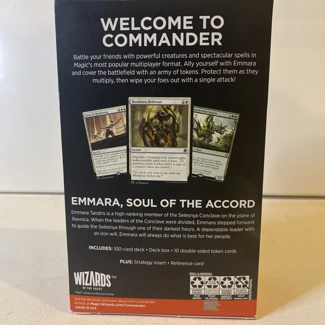 STARTER COMMANDER DECK - Token Triumph MTG Brand New Sealed $37.23 ...