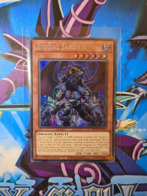 Collector Card Yu-Gi-Oh! Bystial Saronir - 1st Edition Super Rare DABL ...