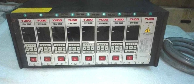 YUDO CW662 8 Zone Temperature controller for hot runner System £1,162. ...