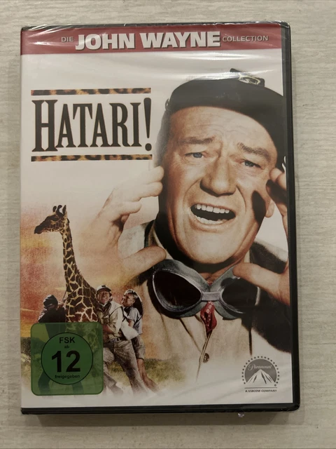 &HATARI!& DVD (1961) John Wayne/Hardy Krüger/Elsa Martinelli NEU u OVP ...