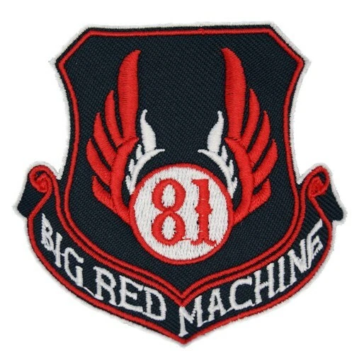 007 HELLS ANGELS Support 81 Patch Aufnäher "81 BIG RED MACHINE" Wappen ...