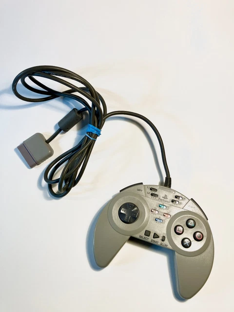 ASCII PAD 8100 Asciiware Sony PlayStation 1 Controller Game Pad TESTED ...