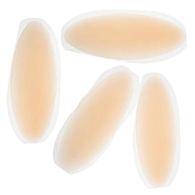 2 PAIRS SKIN Color Silicone Hip Pad Inserts Removable Buttock Padding £ ...