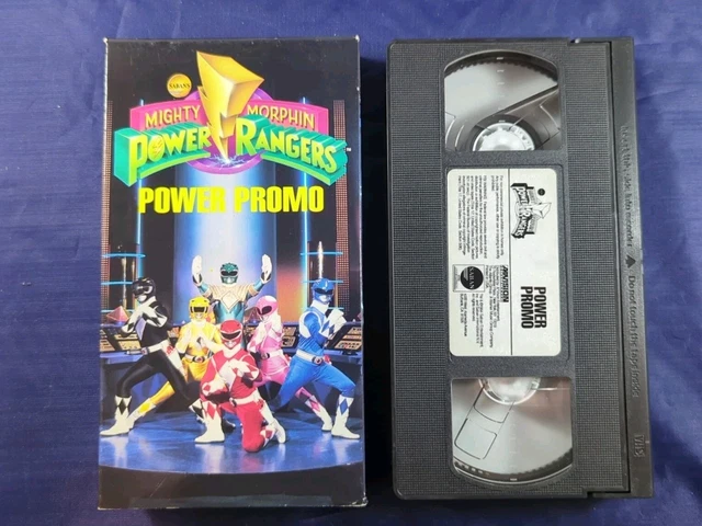 MIGHTY MORPHIN POWER Rangers: Power Promo (VHS, 1994) Ultra Rare HTF £ ...