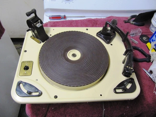 GARRARD MODEL RC98/4L variable speed idler wheel turntable RC98 RC 98 £ ...