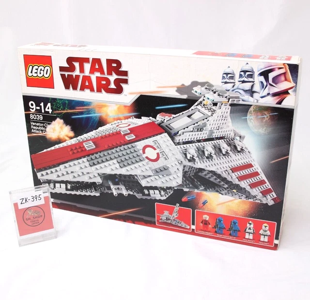 LEGO STAR WARS Venator Class Republic Attack Cruiser molto raro 8039 ...