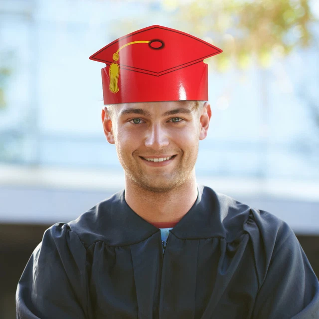 CHILD GRADUATION PHD Paper Cap adjustable paper hats Student Supplies ...