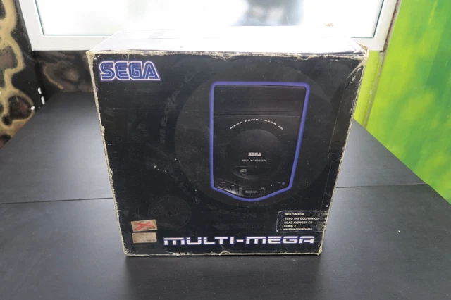 CONSOLE SEGA MULTI-MEGA Semi HS en Boite complet avec notice et cale ...