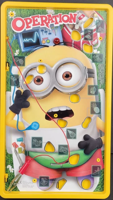 DESPICABLE ME 3 Minions Operation Game Hasbro Complete 2016 C1342 Ages ...