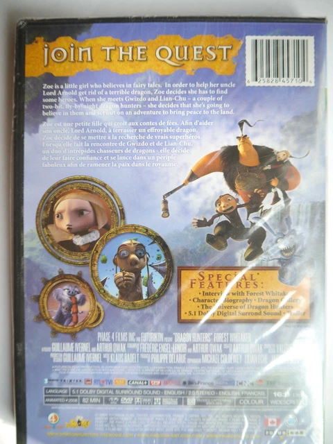 (D-43) DRAGON HUNTERS, Forest Whitaker. DVD. New factory sealed, $2.98 ...