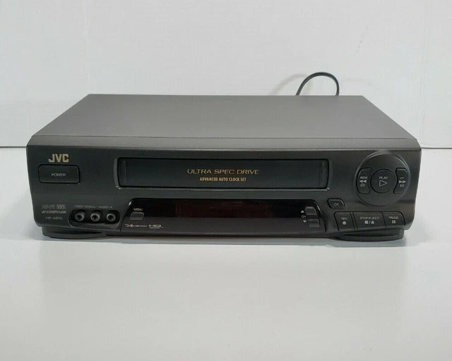 JVC HR-A62U HI-FI 4-Head VCR VHS No Remote, No Cables, Tested Working ...