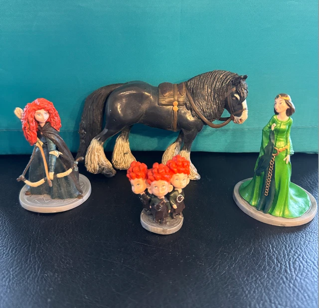 DISNEY BRAVE FIGURE play set, PVC toy, cake topper £17.48 - PicClick UK