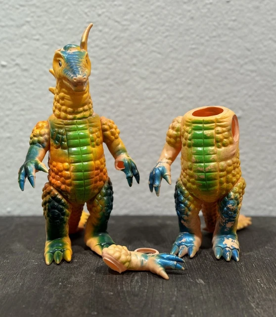 ULTRA-MAN LEO RON Vintage Bullmark Marusan Godzilla Kaiju Sofubi 1970’s ...