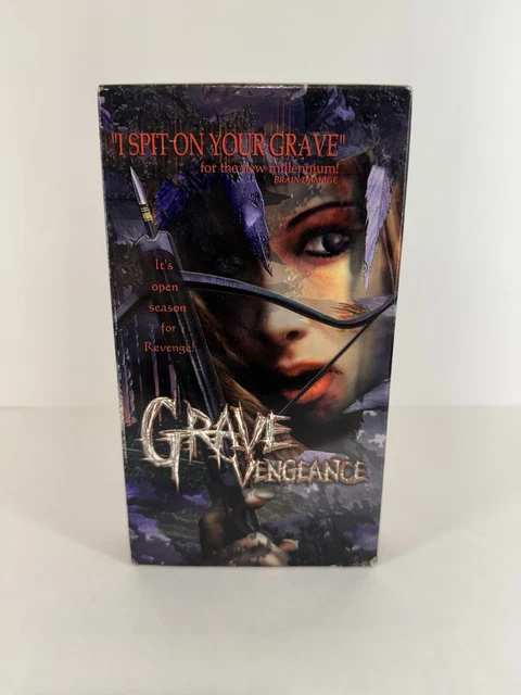 GRAVE VENGEANCE ( VHS, 2001 ) Horror. Brain Damage. Cindy Pena - Ken X ...