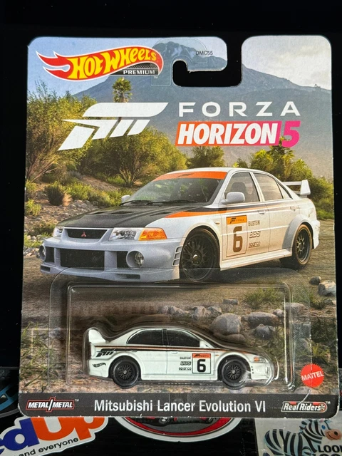 HOT WHEELS PREMIUM Forza Horizon 5 Mitsubishi Lancer Evolution VI $12. ...