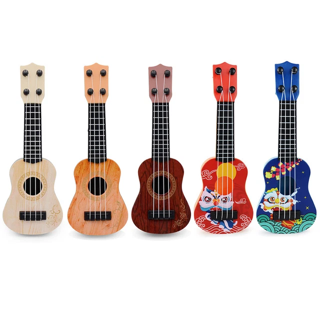 UKULELE 4 STRING Mini Guitar Model Musical Instruments Education Toys ...
