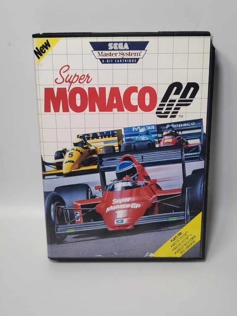 JEU SEGA MASTER SYSTEM Super Monaco GP Version US Rare Complet EUR 49 ...