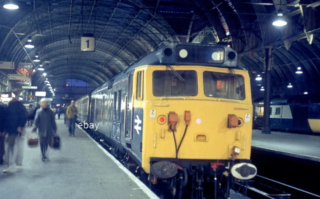 ORIGINAL 35MM COLOUR slide Class 50 loco no.50028 at Paddington +rights ...