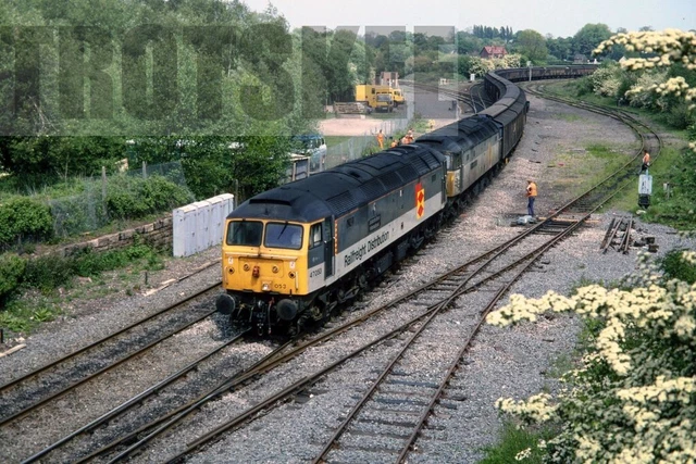 35MM SLIDE BR British Rail Diesel Loco Class 47 47053/218 Whitacre 1995 Orig £4.98 - PicClick UK