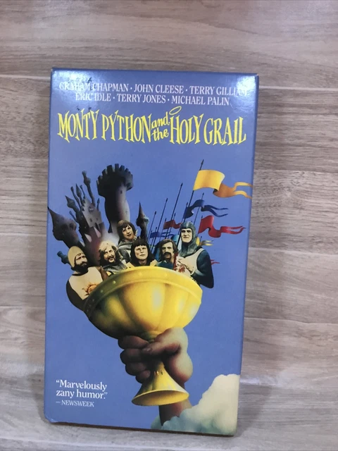 MONTY PYTHON & the Holy Grail (VHS, 1974) COMEDY GOLD JOHN CLEESE ERIC ...