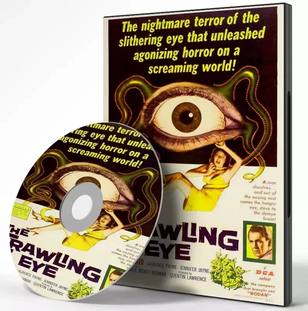 THE CRAWLING EYE aka The Trollenberg Terror (1958) DVD Forrest Tucker ...