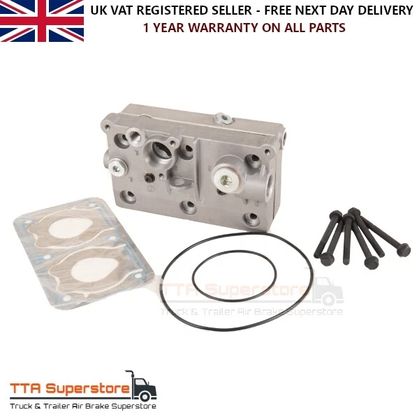 WABCO AFTERMARKET EQUIVALENT 4127049332 - Compressor Cylinder Head Kit ...