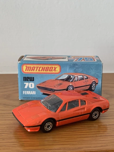MATCHBOX NEW FERRARI 70 Car With Original Box £37.10 - PicClick UK