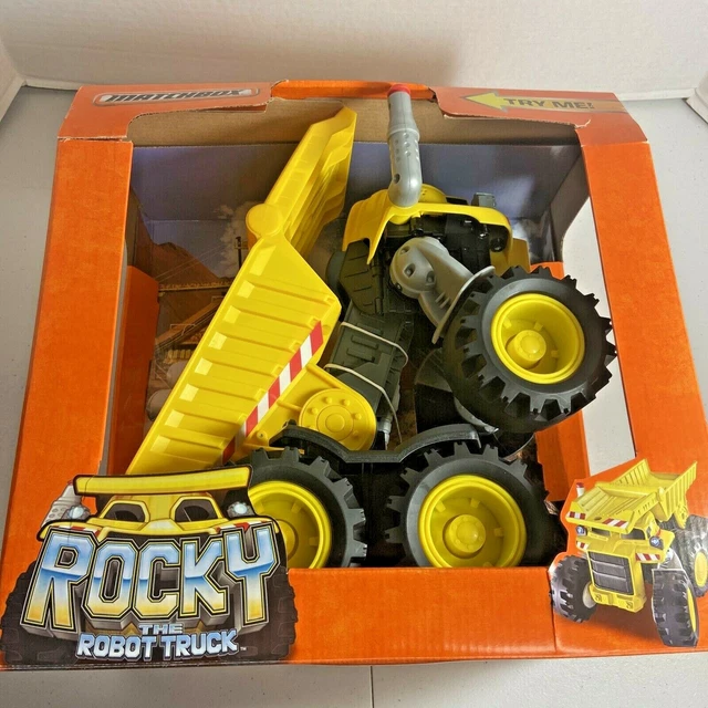 MATCHBOX ROCKY THE Robot Truck Lights, Sounds and Interactive New In ...
