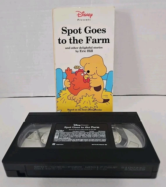 DISNEY SPOT GOES to the Farm VHS 1993 Video Tape Eric Hill £9.11 ...