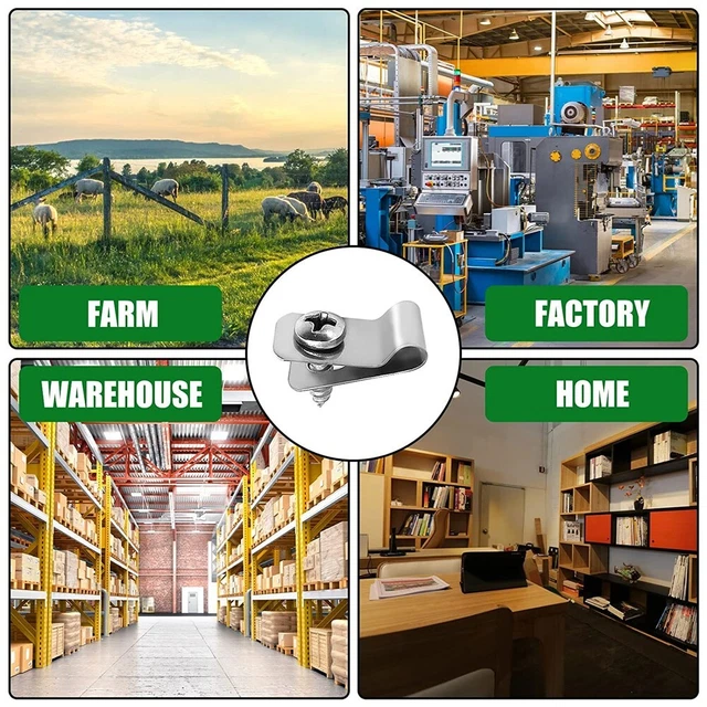 CLIPS DE FIL de clôture fiables et faciles à utiliser pour applications ...