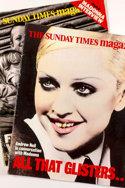 MADONNA EXCLUSIVE INTERVIEWS x2 Bryan Ferry The Sunday Times magazine ...