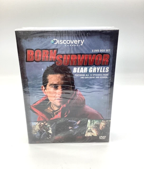 BEAR GRYLLS - Born Survivor - Series 3 - Complete (Box Set) (DVD, 2009 ...