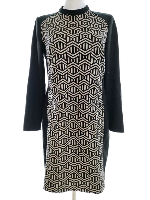 PRINCIPLES BY BEN de Lisi T. 12 (38) Noir Longueur genou Robe Pull ...