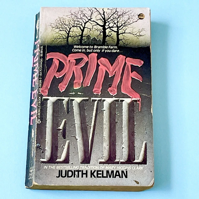 PRIME EVIL - Judith Kelman - Vintage 80’s Horror $8.00 - PicClick AU