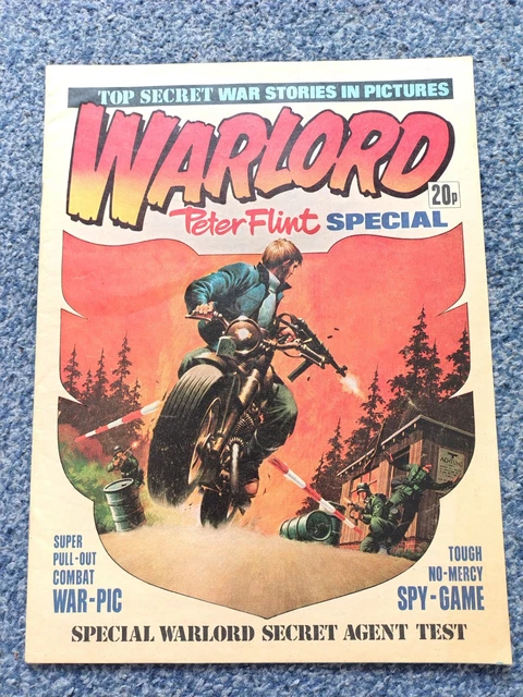 WARLORD PETER FLINT Special Summer Holiday '76 War 6.0 Fn Rare Uk ...