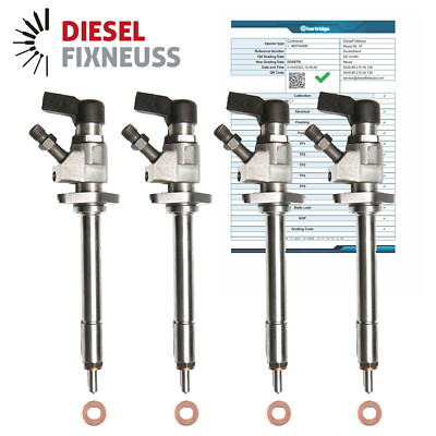 4X INJECTEUR PEUGEOT Citroen 2,0 HDI 9657144580 3M5Q9F593EA 1980J5 5WS40156Z EUR 349,95 ...