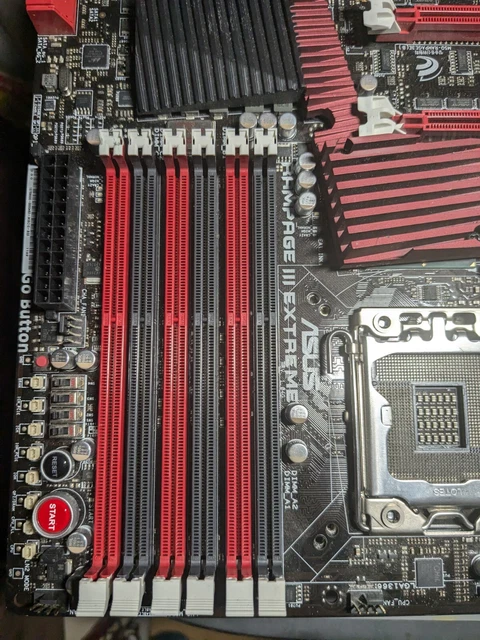 Asus Rampage Iii Extreme Socket Lga1366 Motherboard £115 11 Picclick Uk