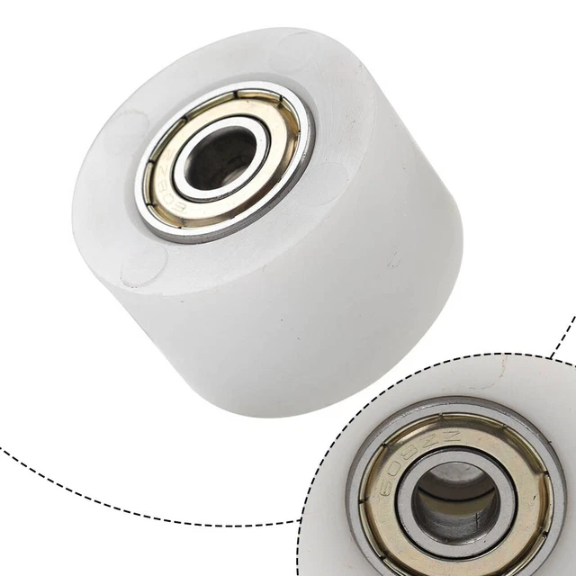 8MM DRIVE CHAIN Pulley Roller Slider Tensioner Wheel Guide For Street ...