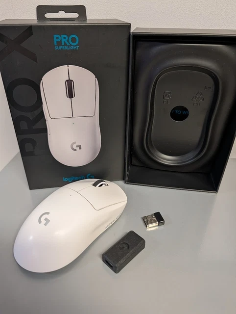 LOGITECH PRO X SUPERLIGHT Wireless Gaming Mouse - White £45.00 ...