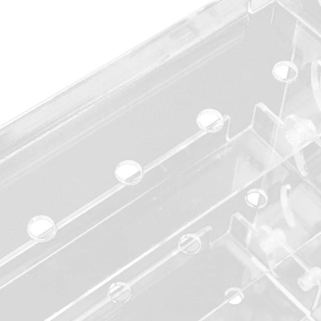 CORAL FRAG RACK Clear Acrylic Vertical 3 Layer Hanging Coral Fragment ...