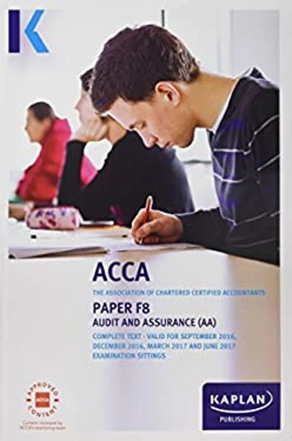 ACCA PAPIER F8 : Audit Und Versicherung: Komplett Text Taschenbuch EUR ...