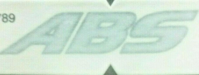 GENUINE COMMODORE VR Vs "Abs" Transfer Decal Sticker Berlina Calais S ...
