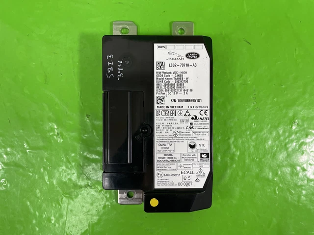 JAGUAR F-E-I-PACE X761 X540 X590 Telematics Control Module Ecu Unit ...