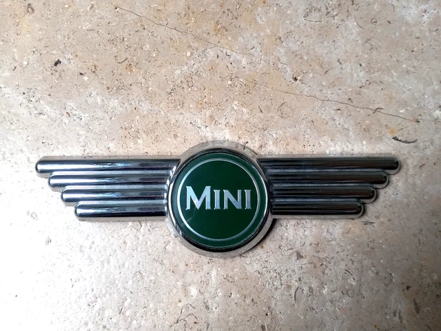 CLASSIC MINI COOPER S Genuine Rover Mpi Nos Bonnet Boot Badge Rare ...