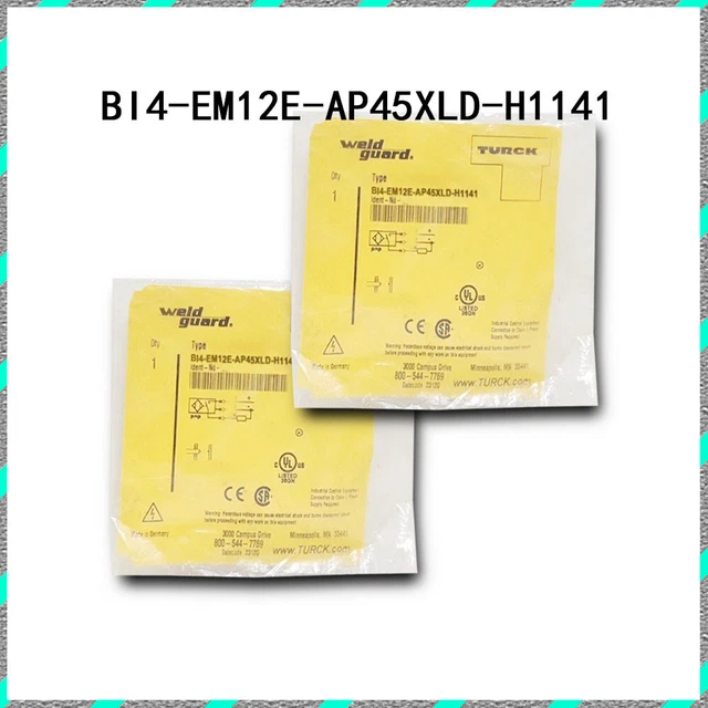 TURCK 1PCS INDUCTIVE switch sensor module BI4-EM12E-AP45XLD-H1141 Fast ...