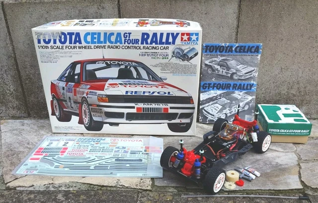 TAMIYA TOYOTA CELICA Rally GT Four Vintage RC Collector Box 58096 EUR ...